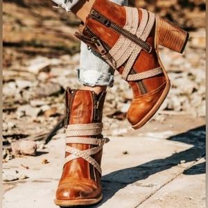 Freebird by Steven | Shoes | New Freebird By Steven Balboa Tan Rust Multi Croco Belted Strappy ...